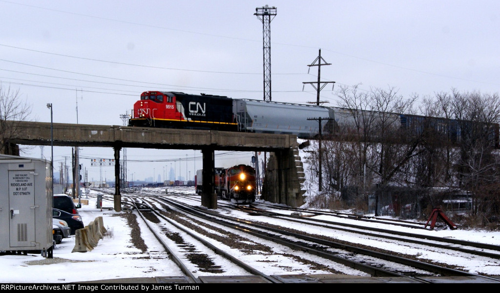 CN 9515, BNSF 4667